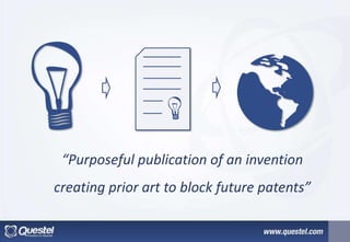 Defensive publication advanced strategies | PPT