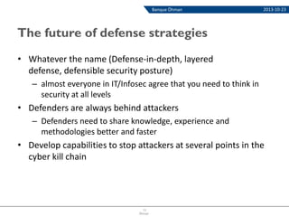 Defensive strategies | PPTX