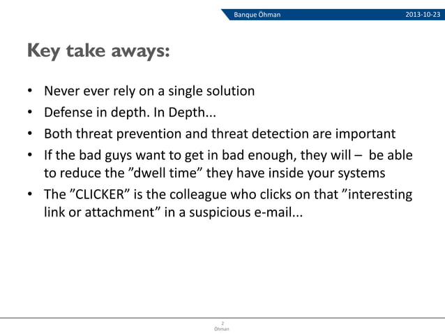 Defensive strategies | PPTX