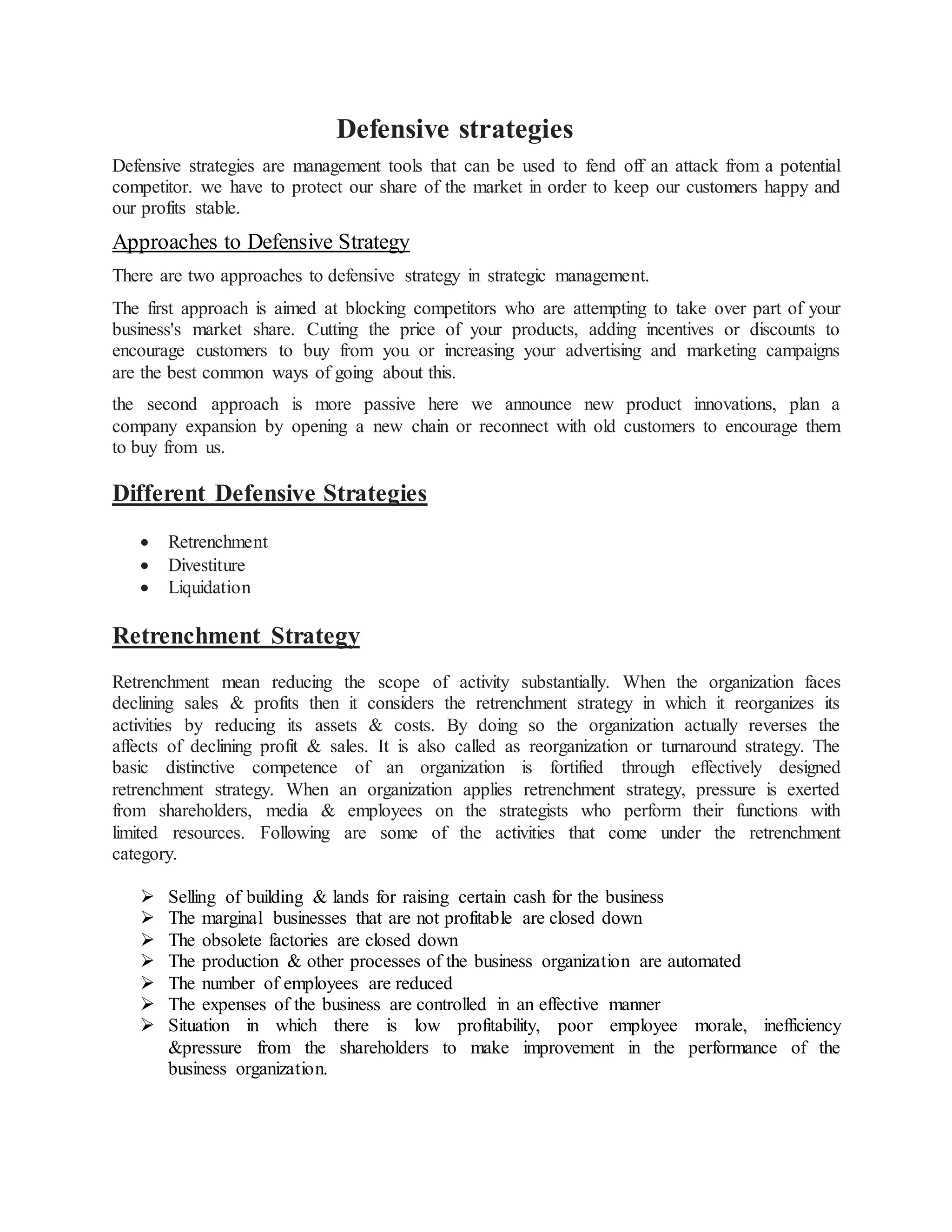 Defensive strategies (1) | DOCX