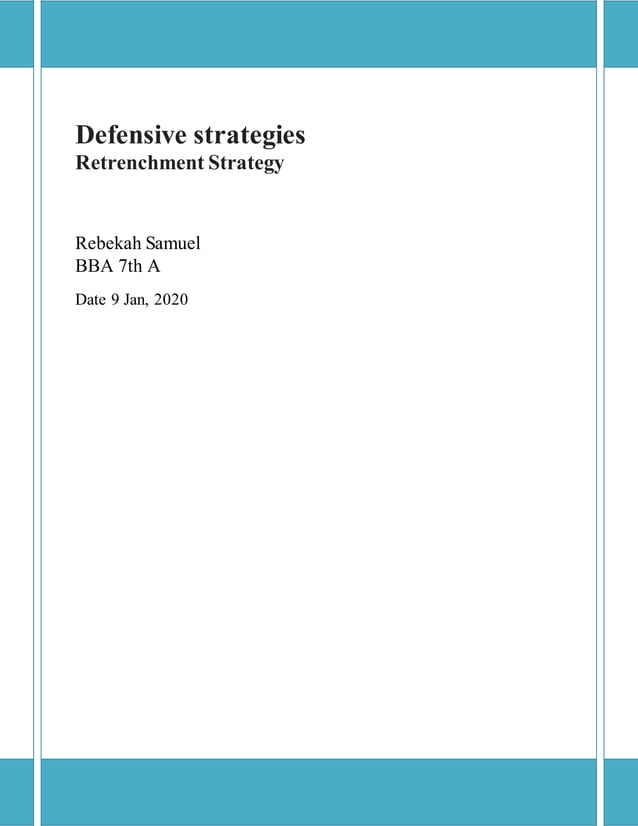 Defensive strategies (1) | DOCX