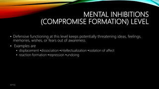 Defens mechanism | PPT