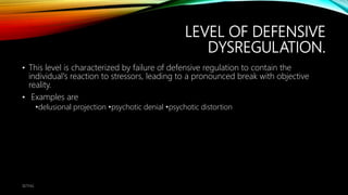 Defens mechanism | PPT