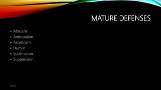 Defens mechanism | PPT