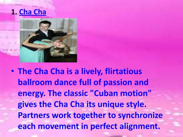 Ballroom Dancing POwerPoint | PPTX