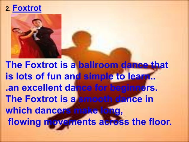 Ballroom Dancing POwerPoint | PPTX