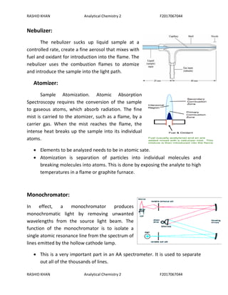 Deference between atomic absorption spectrometry and atomic emission spectrometry | PDF