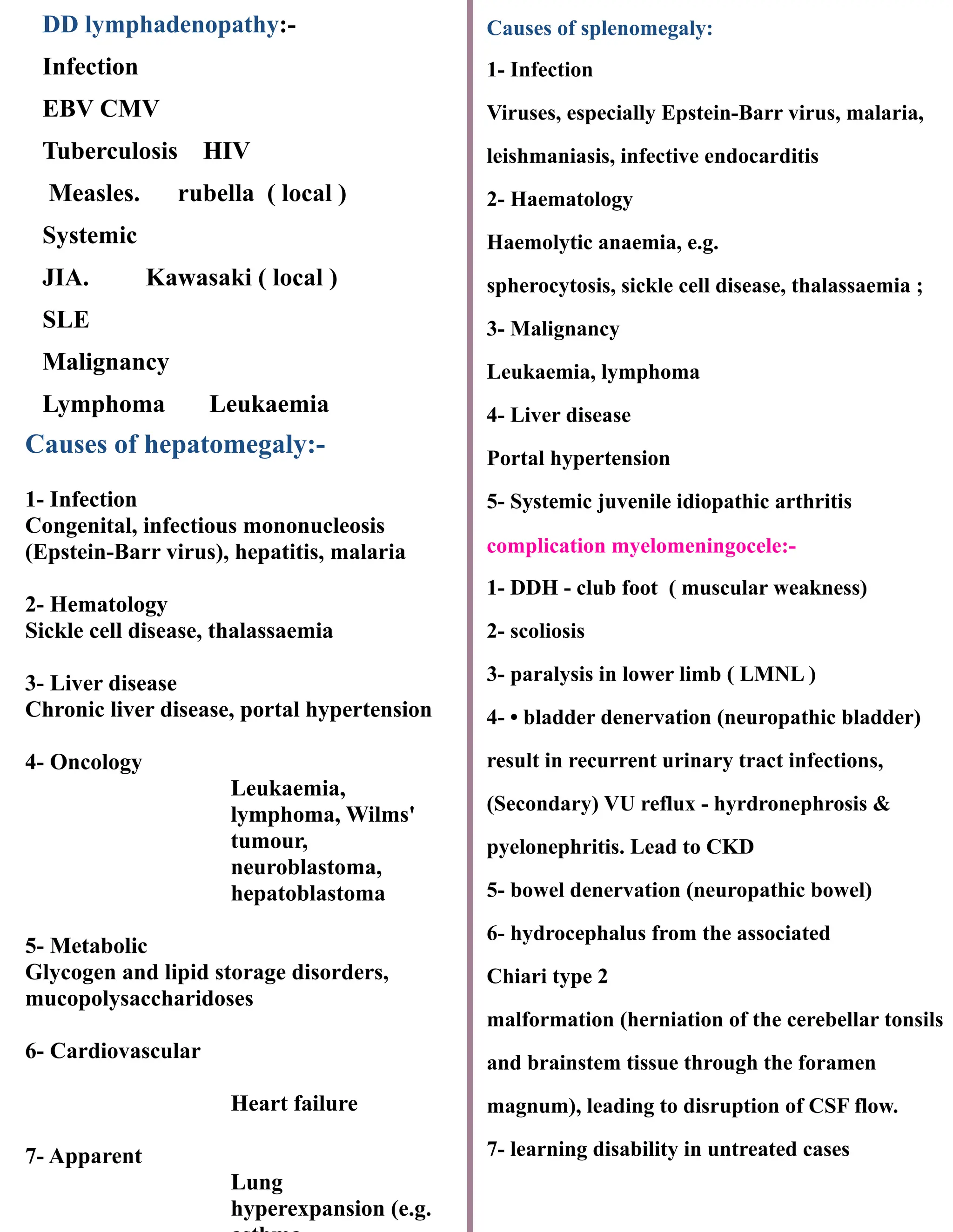 deferential diagnosis pdf medicine pediatric | PDF