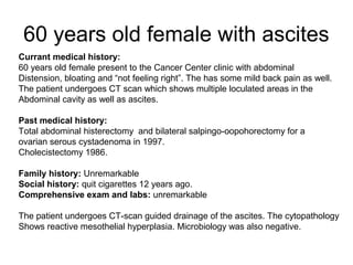 Deferential diagnosis of mesothelial proliferations and neoplasms | PPT
