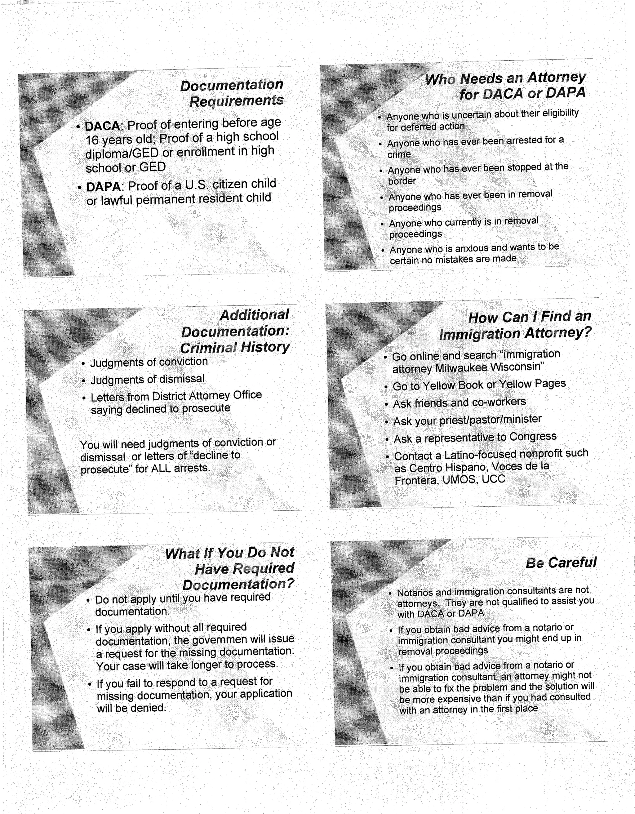 Deferred Action Presentation (English) | PDF