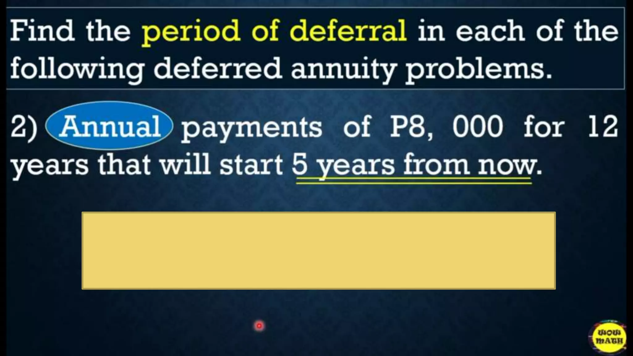 Deferred Annuity | PPTX