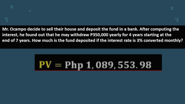 Deferred Annuity | PPTX | Chemistry | Science