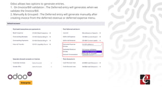 Deferred management in Odoo 17 - Odoo 17 Slides | PPT