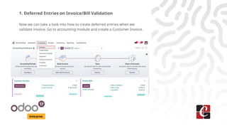 Deferred management in Odoo 17 - Odoo 17 Slides | PPT