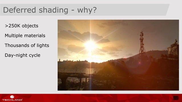 Deferred rendering in Dying Light