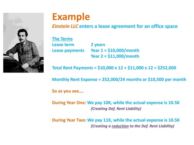Deferred Rent Asset/Liablity | PPT