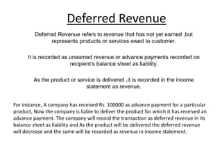Understanding Deferred revenue | PPT