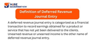 Deferred Revenue Journal Entry.pdf | Business Accounting & Finance ...