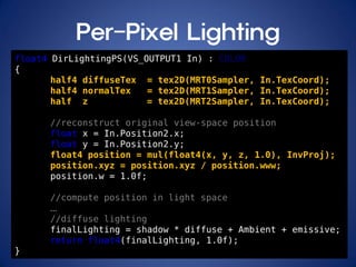 Deferred Shading | PDF
