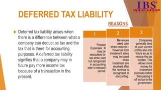 DEFERRED TAX | PPTX