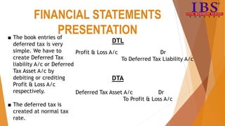 DEFERRED TAX | PPTX
