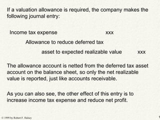 Deferred taxes | PPT