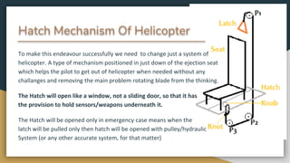 Ejection Mechanism for Helicopters | PPT