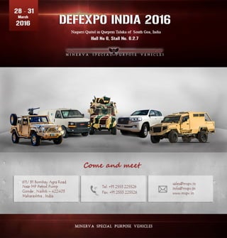 Defexpo India 2016 | PDF