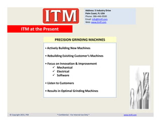 ITM_Machine Introduction | PPT