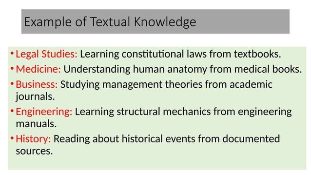 Different Facets of Knowledge on different View.pptx