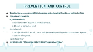 deff of iodine.pptx | Thyroid Disorders | Endocrine and Metabolic Diseases