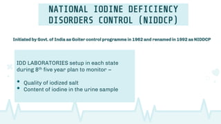 deff of iodine.pptx | Thyroid Disorders | Endocrine and Metabolic Diseases
