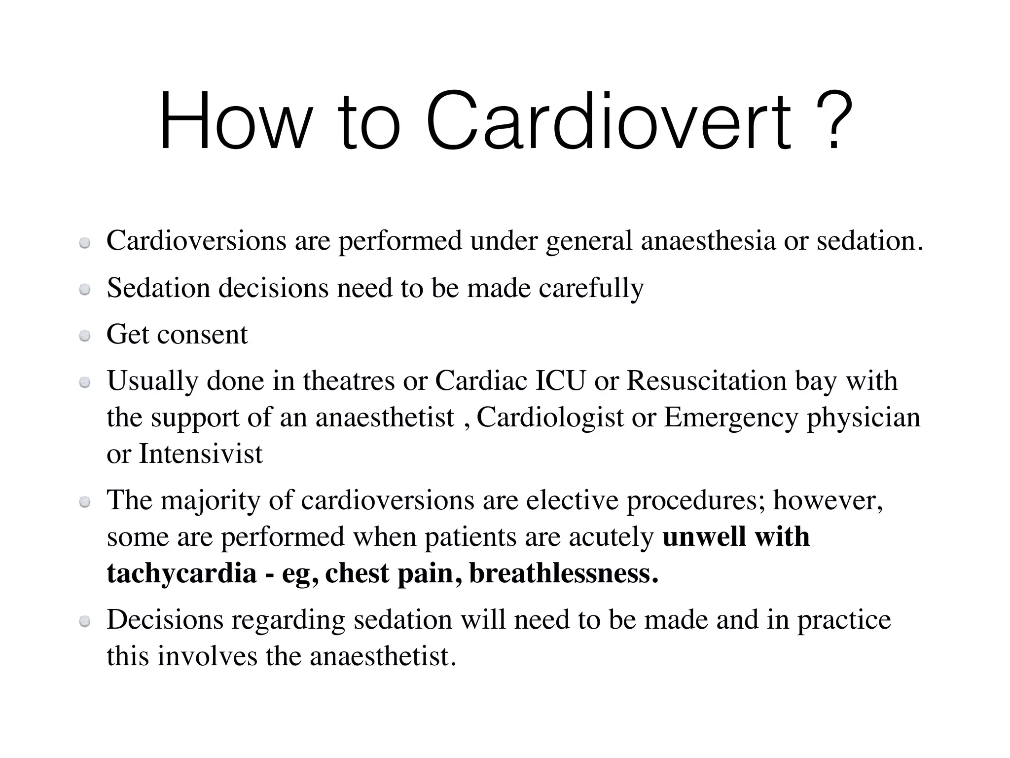 Defibrillation and cardioversion | PDF