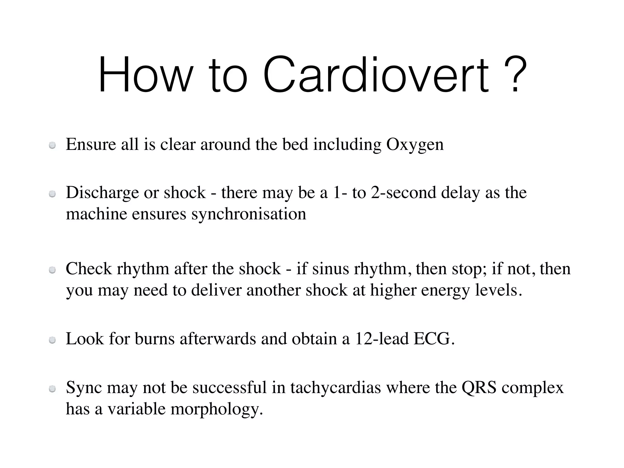 Defibrillation and cardioversion | PDF