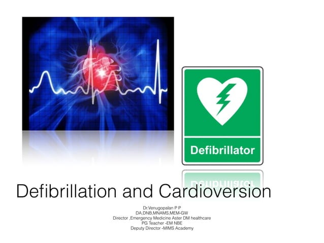 Defibrillation and cardioversion | PDF