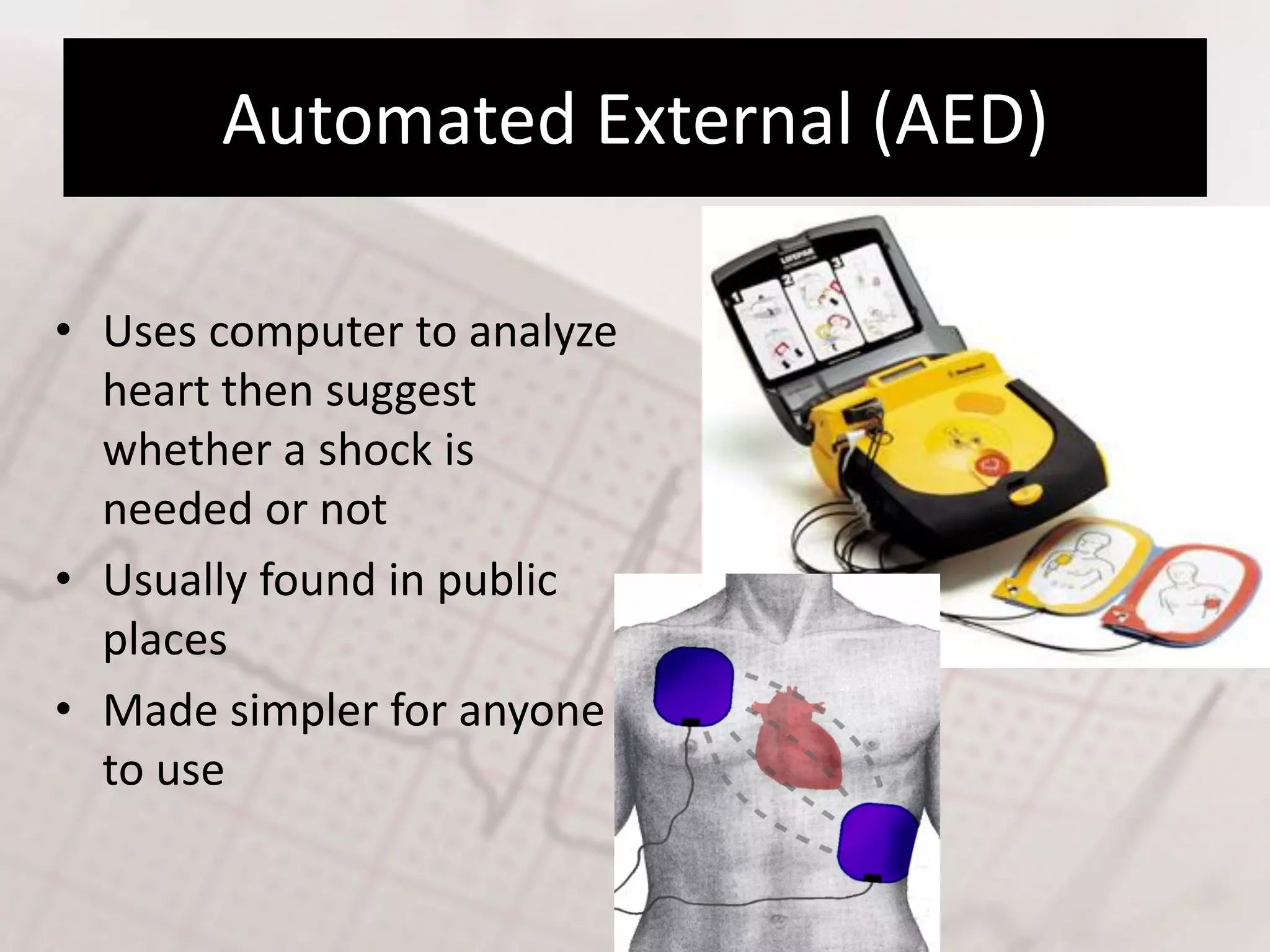 Defibrillator & cardioversion | PDF | First Aid | Injuries