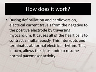 Defibrillator & cardioversion | PDF