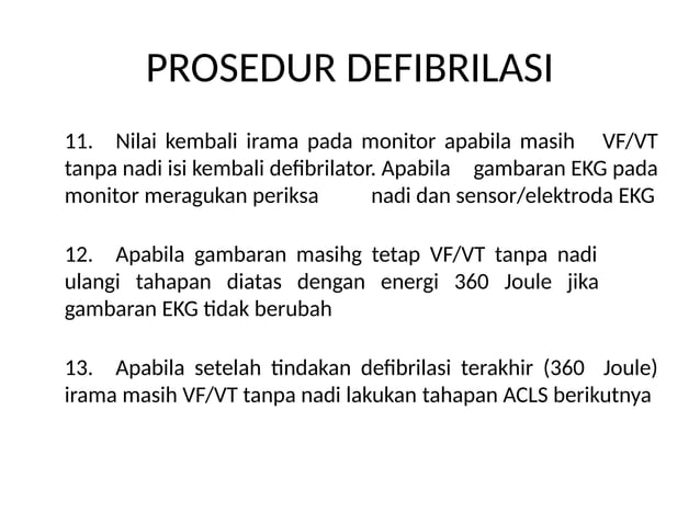 DEFIBRILASI.defib.defribilasi for nurses | PPT