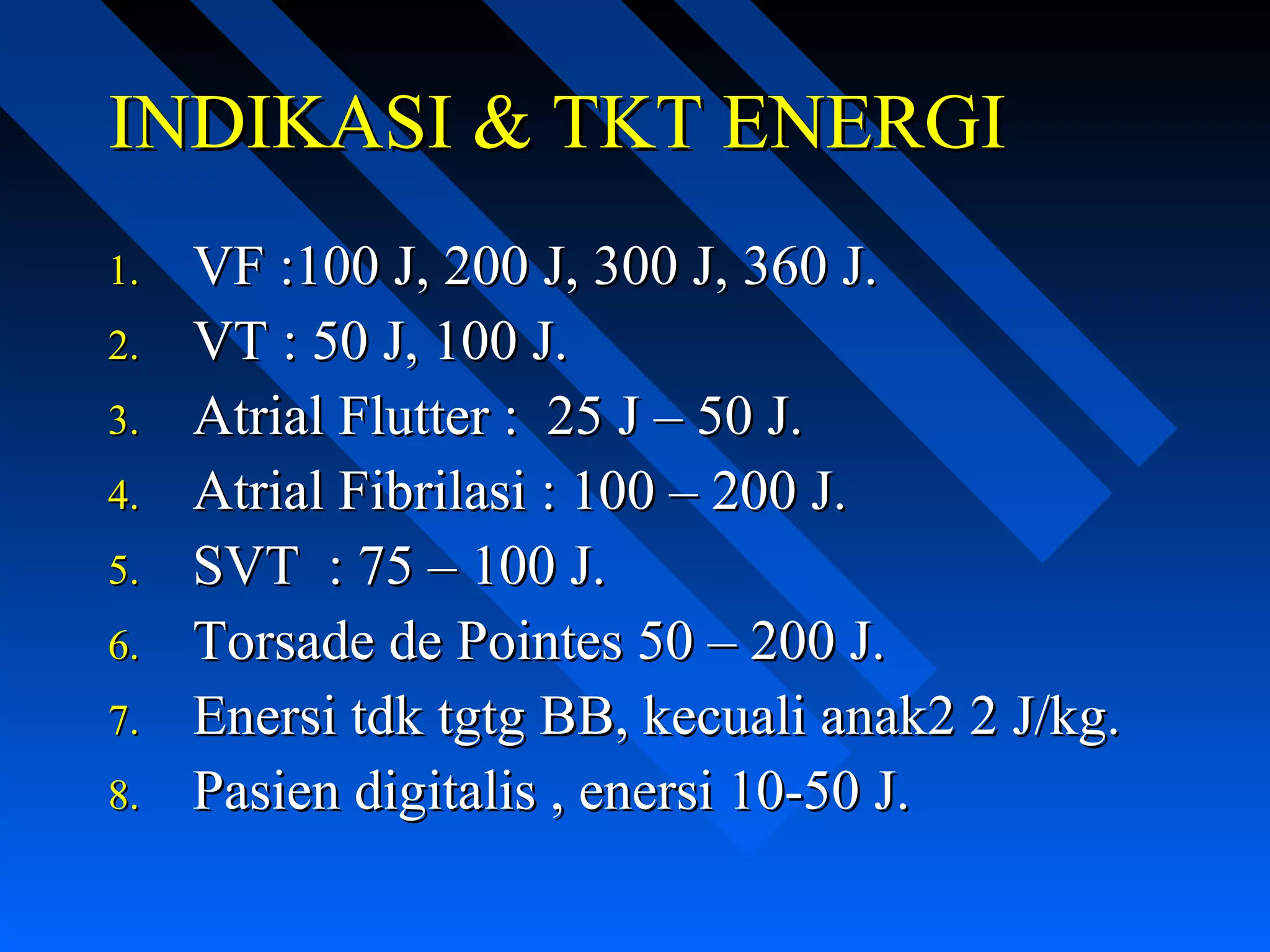Defibrilasi dan kardioversi | PPT