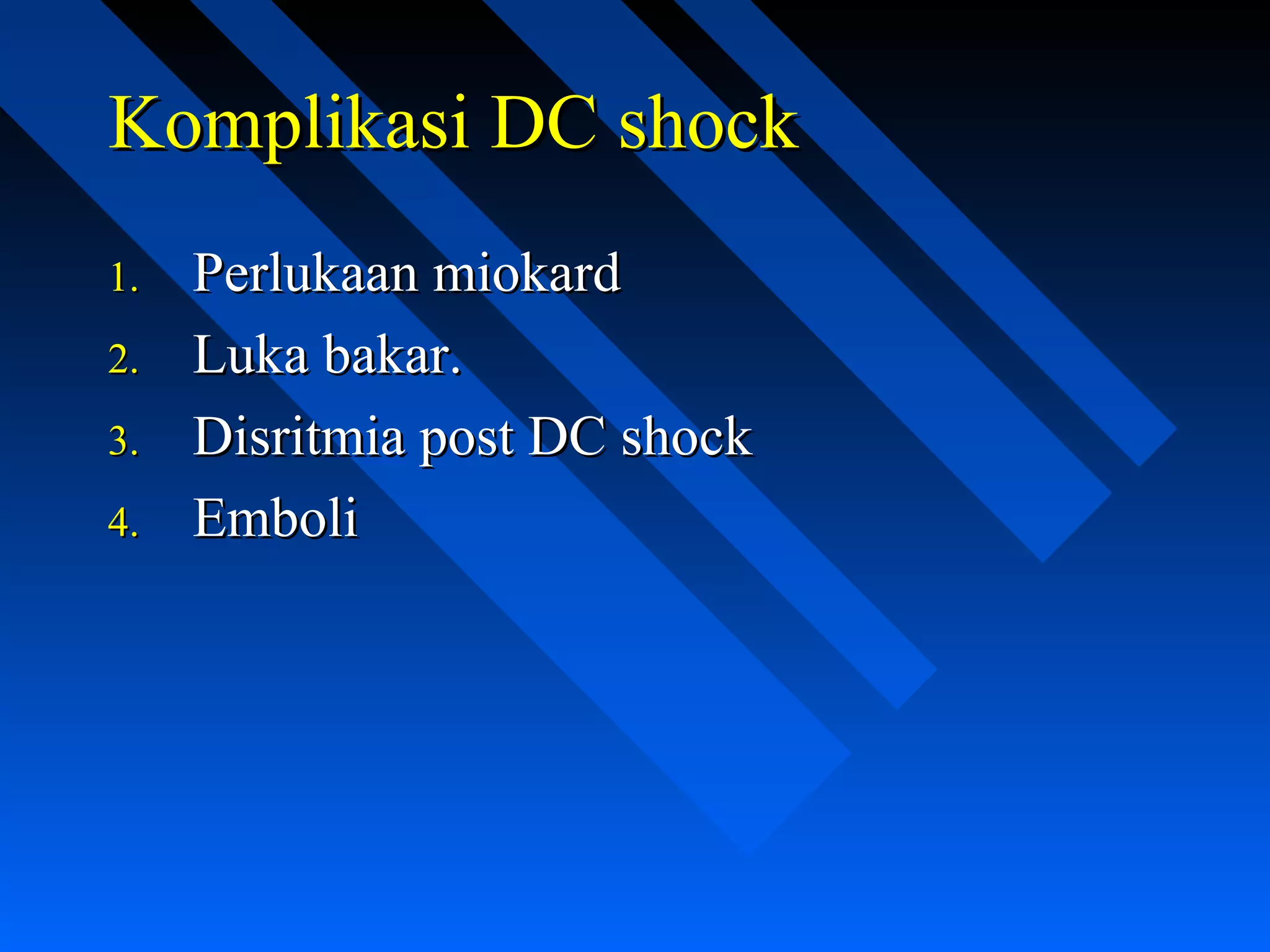 Defibrilasi dan kardioversi | PPT