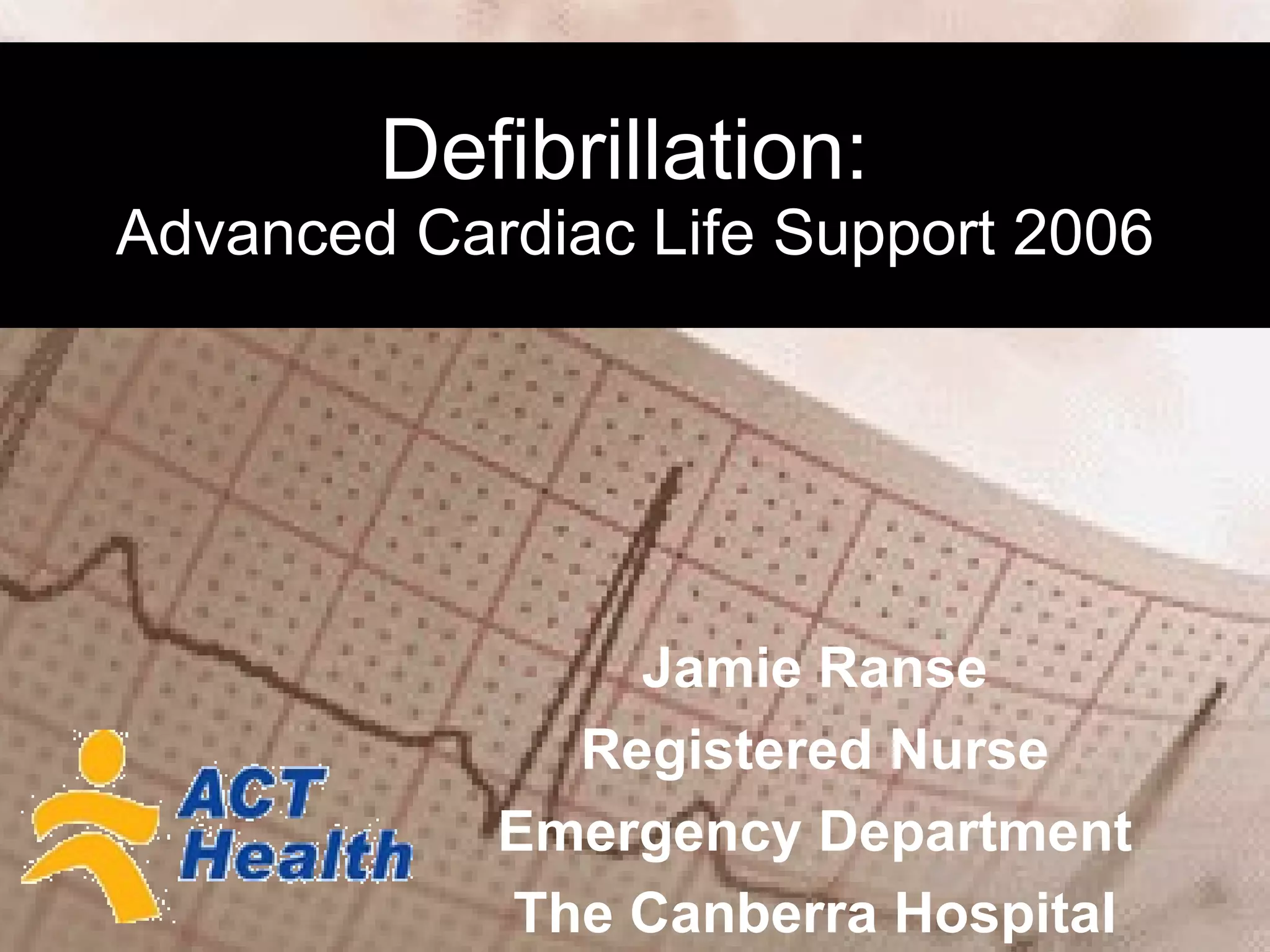 Defibrillation | PPT