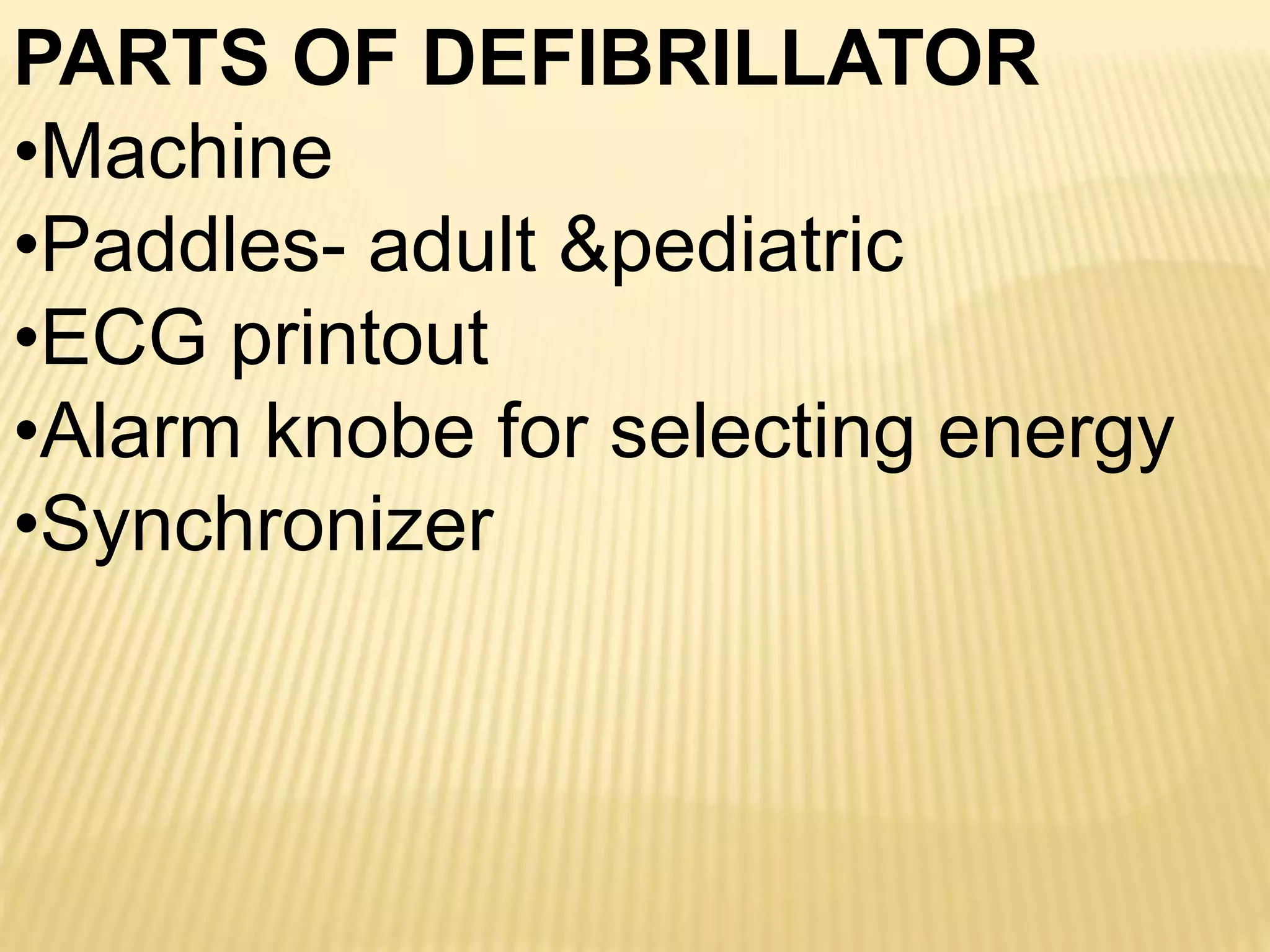 Defibrillation | PPTX