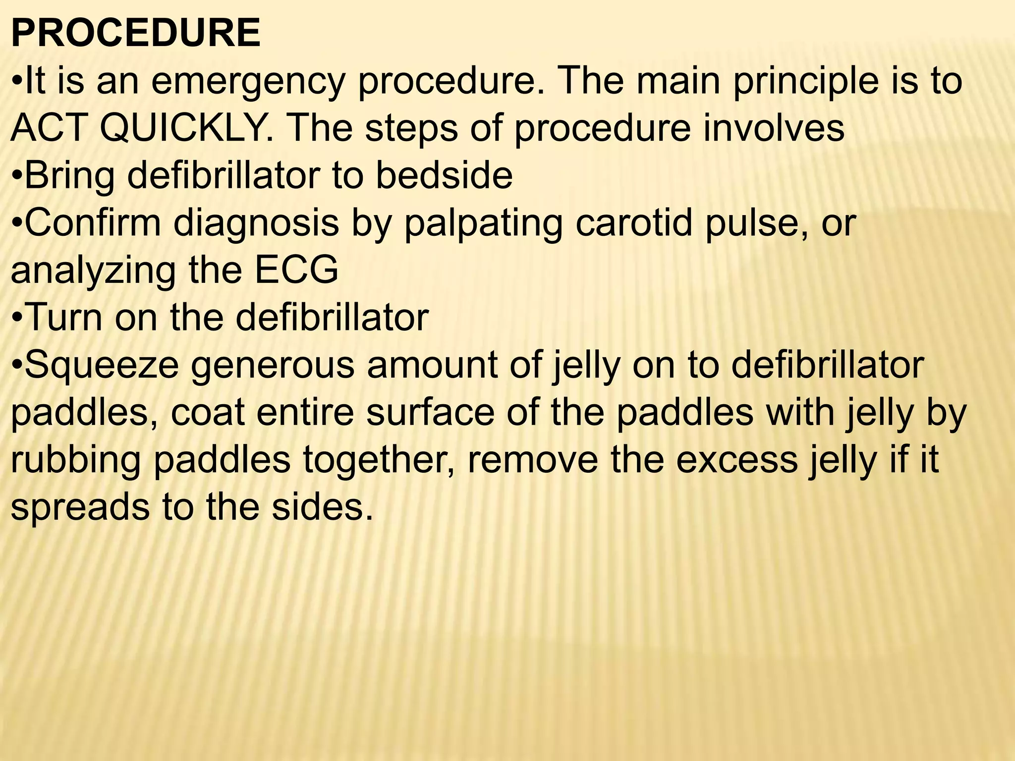 Defibrillation | PPTX