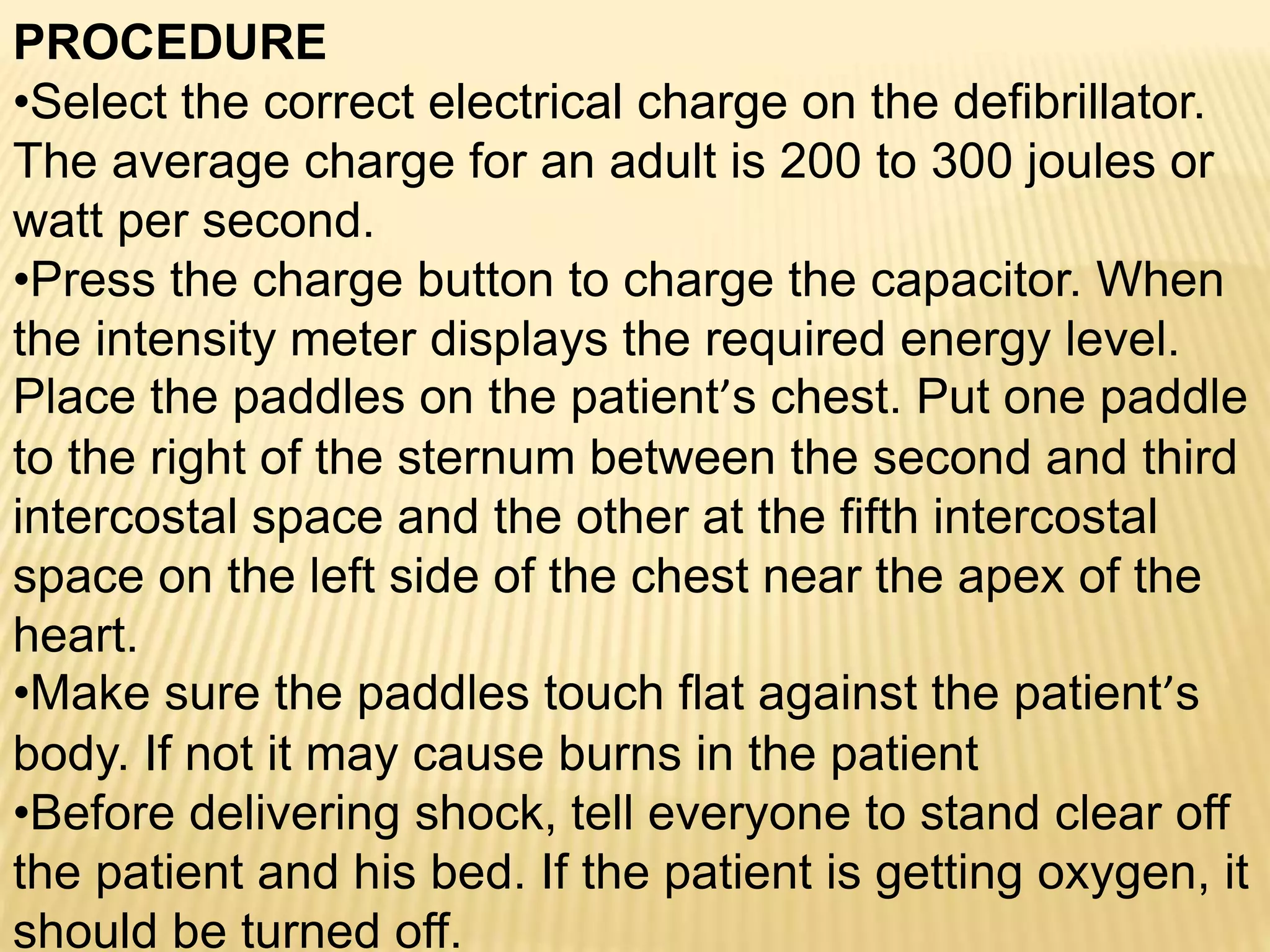Defibrillation | PPTX