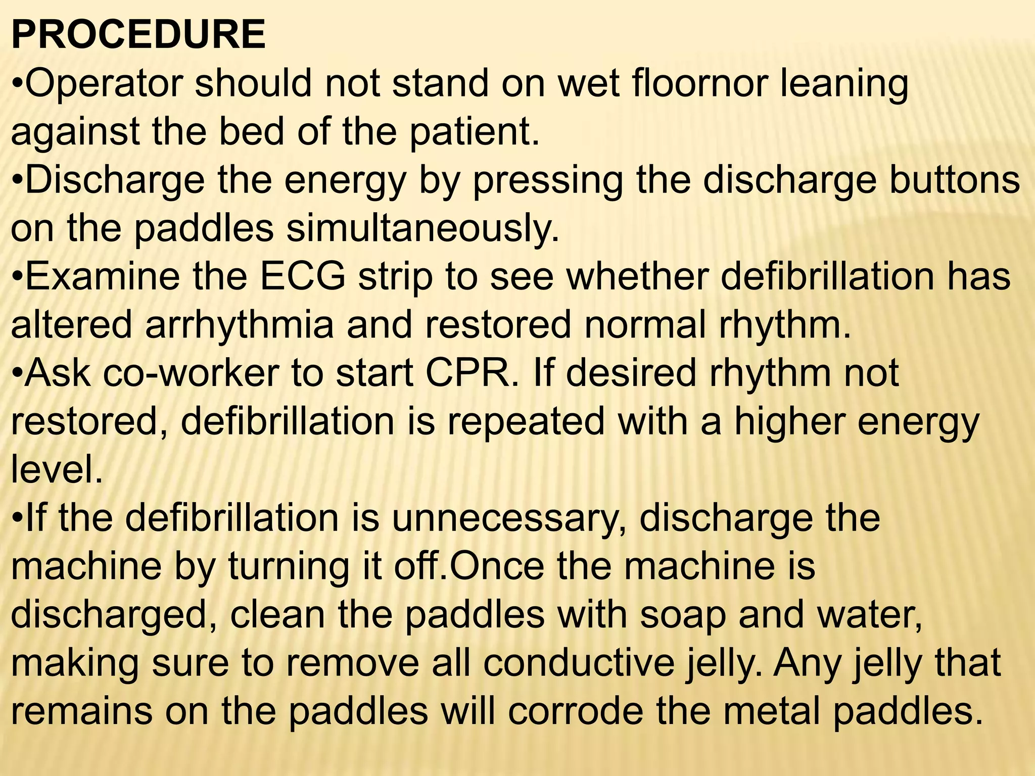 Defibrillation | PPTX