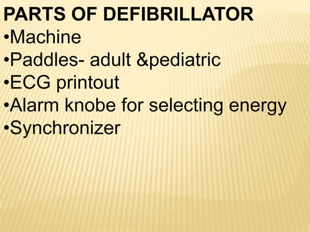 Defibrillation | PPTX | First Aid | Injuries