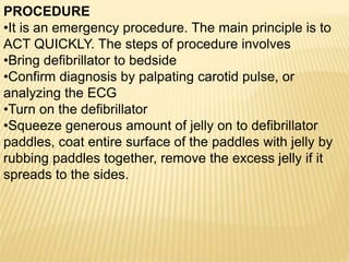 Defibrillation | PPTX