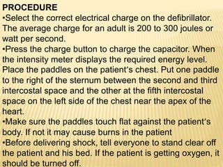 Defibrillation | PPTX
