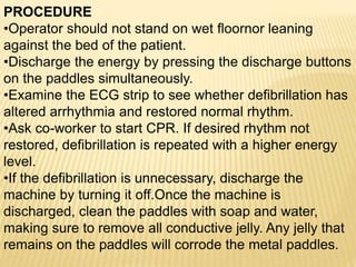 Defibrillation | PPTX