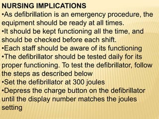 Defibrillation | PPTX